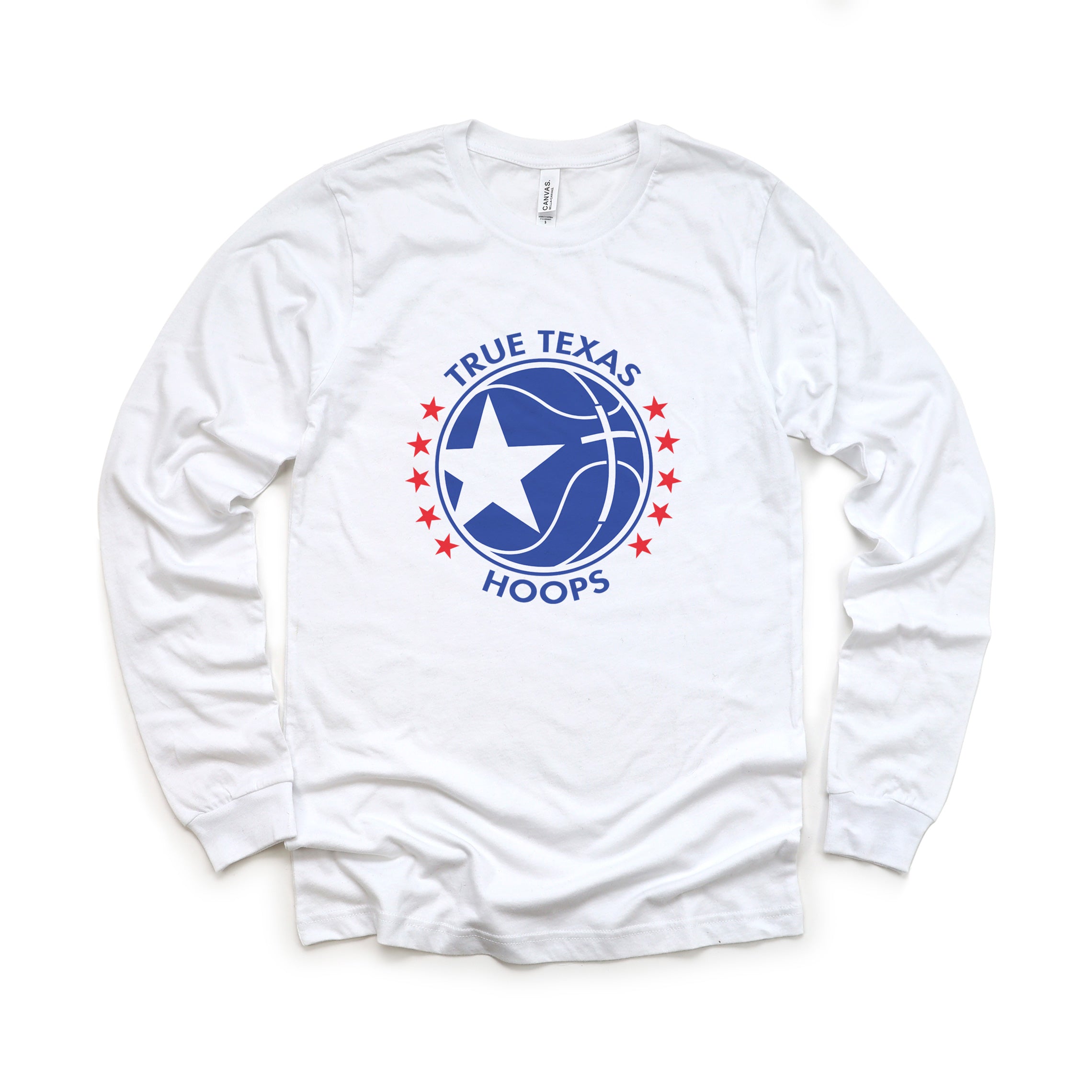 LONG SLEEVE ORIGINAL LOGO TEE – True Texas Hoops